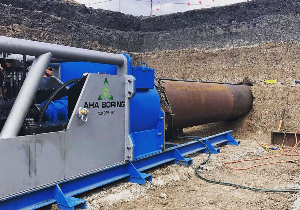Auger Boring Project Gallery - AHA Boring